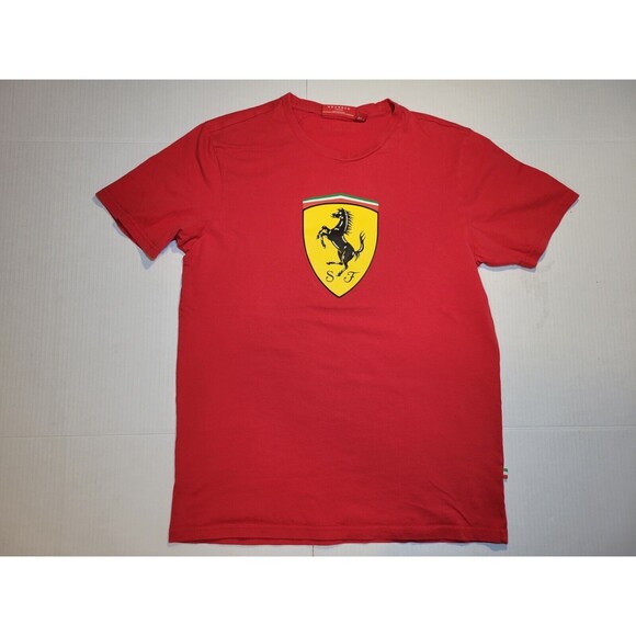 Ferrari | Shirts | Ferrari Official Product Medium Red Tshirt Scuderia ...